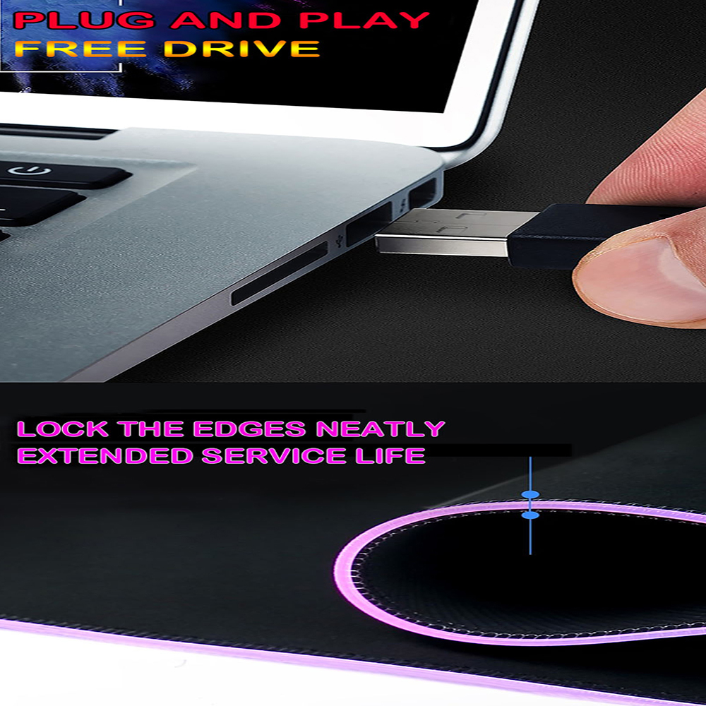 Computer keyboard carpet blue star mouse pad