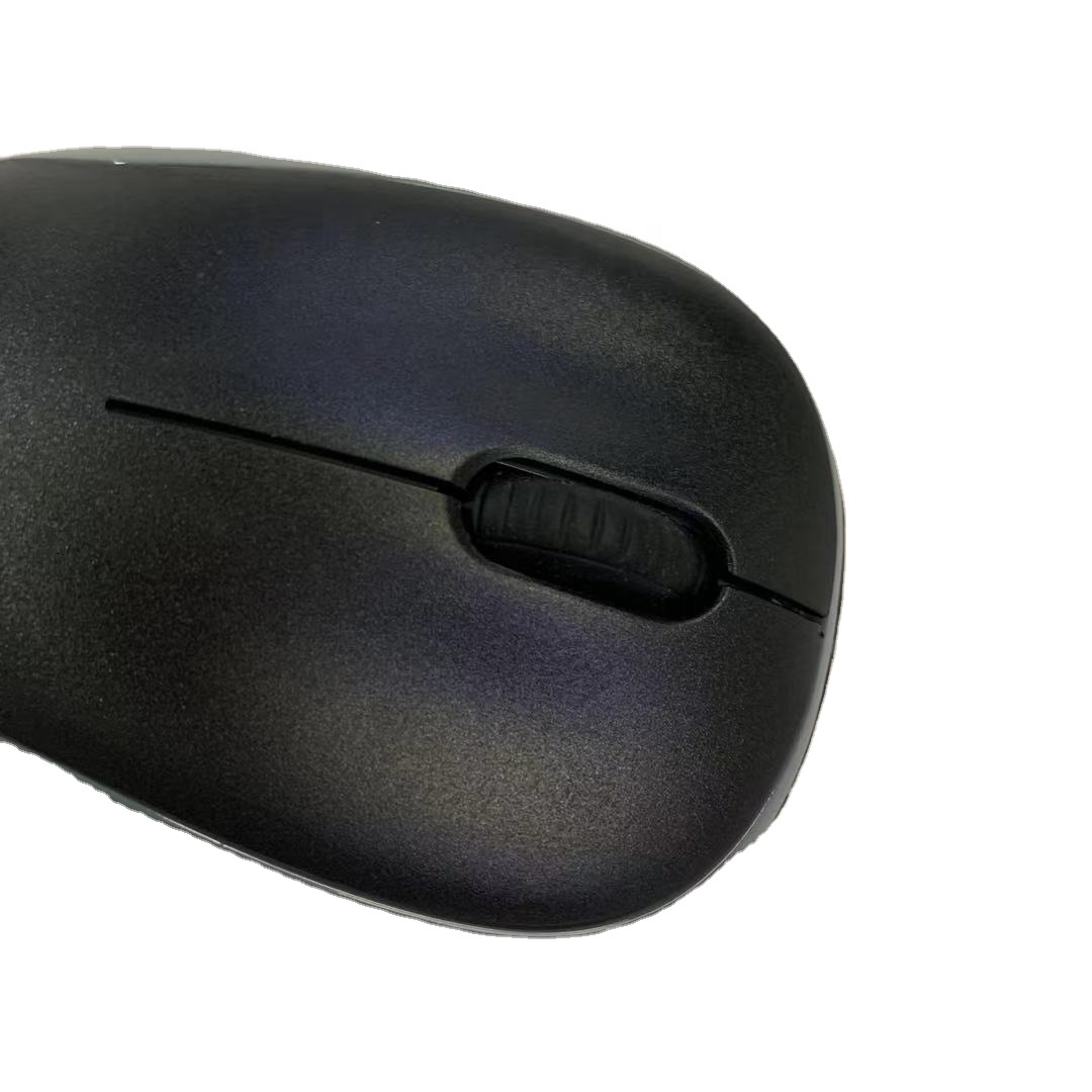 Grey optical mouse compact for pc laptop