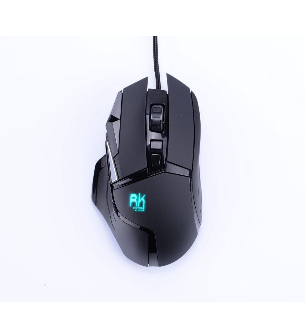 Optical aluminum ergonomic mouse