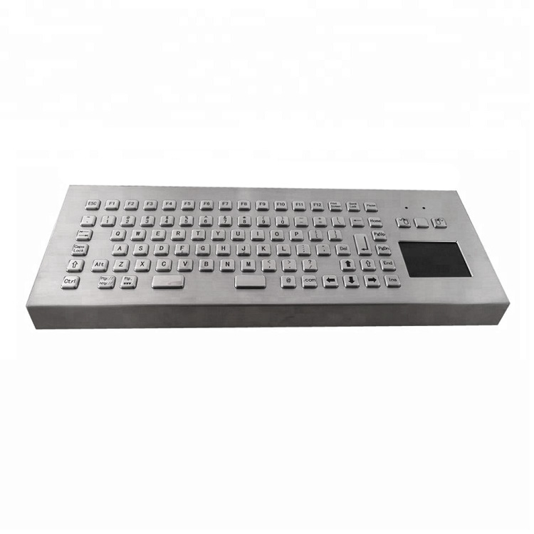 Water-proof stainless steel backlight usb keyboard